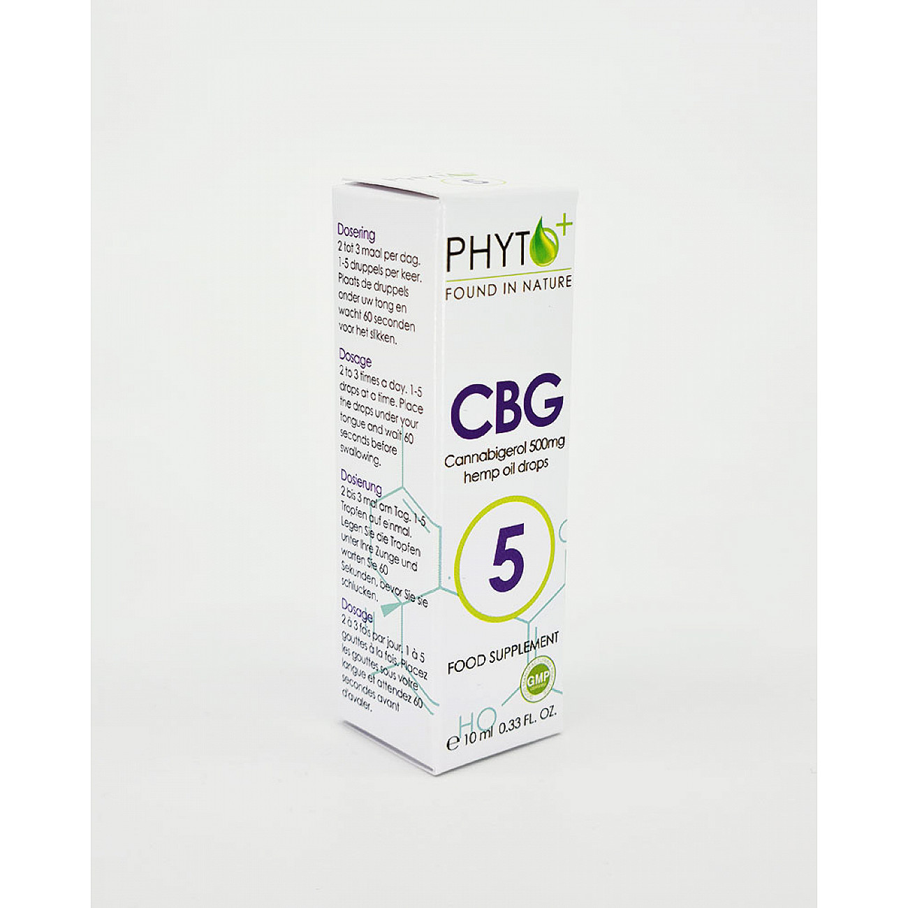 Buy CBG Oil Drops 5% | 500mg Cannabigerol